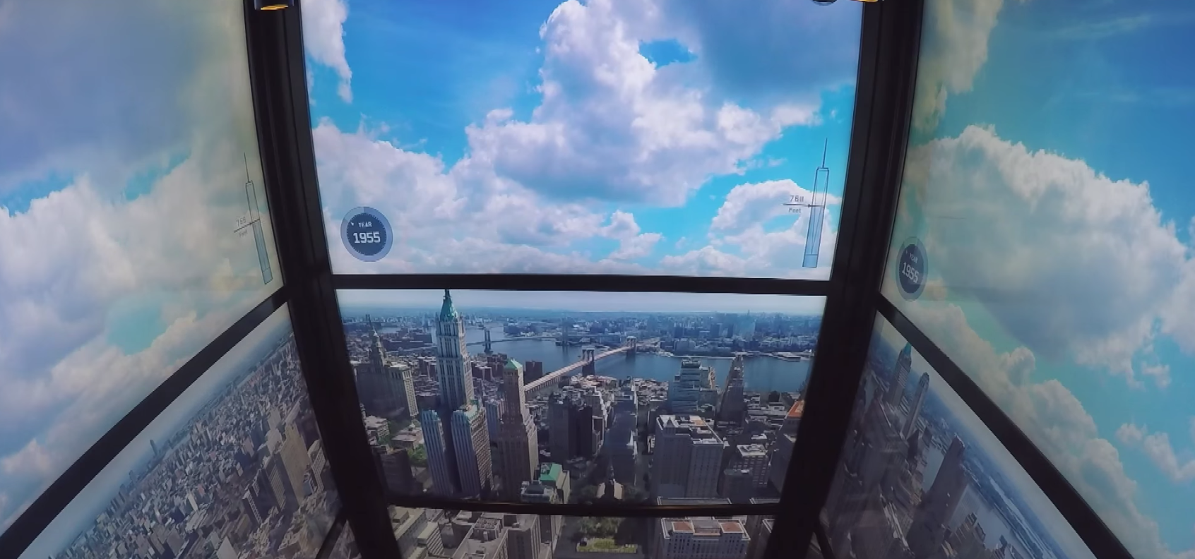 New World Trade Center Elevator Wows With Exhilarating Skyline Time Lapse